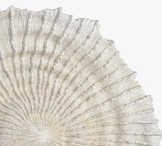 Handmade Ceramic Shell Wall Art - Set of 3 | Pottery Barn