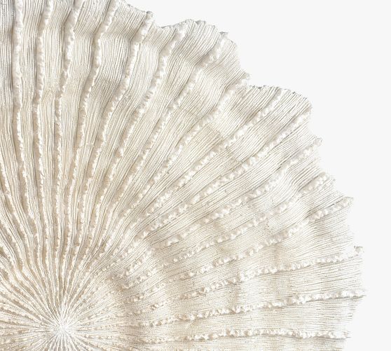 Handmade Ceramic Shell Wall Art - Set of 3 | Pottery Barn