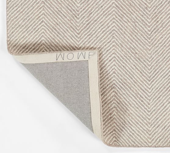 Iweala Handcrafted Chevron Rug | Pottery Barn