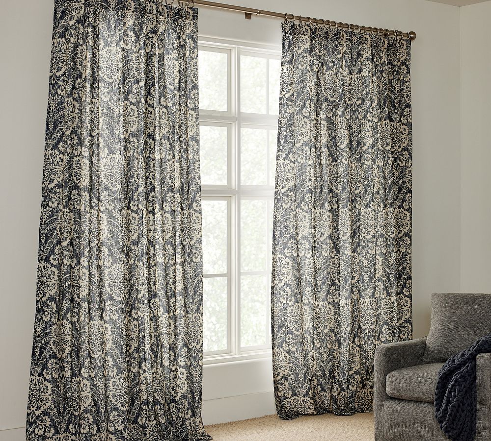 Bernyce Curtain | Pottery Barn