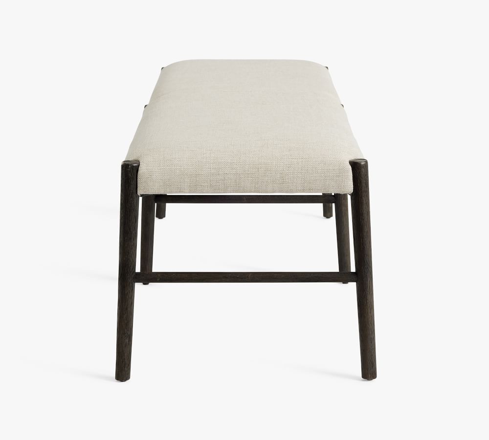 Quincy Upholstered Bench | Pottery Barn