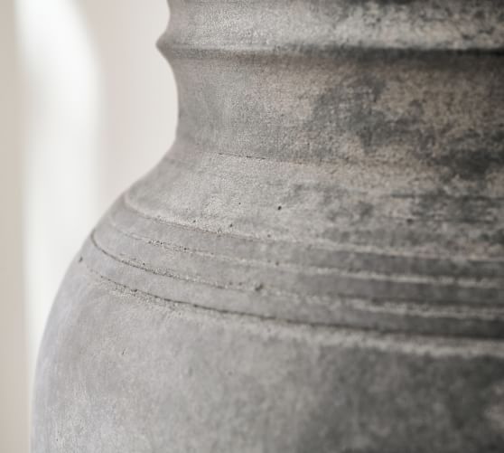 Artisan Handcrafted Ceramic Vase - Gray | Pottery Barn