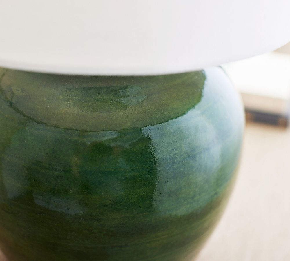 Miller Ceramic Bedside Lamp | Pottery Barn