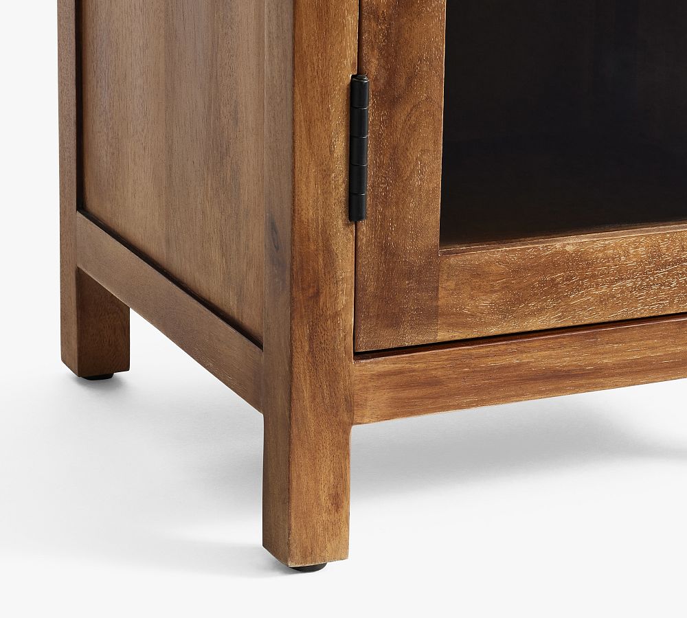 Reed Reclaimed Wood Storage Cabinet | Pottery Barn