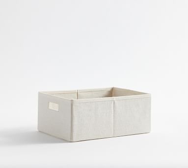 Linen Utility Baskets | Pottery Barn