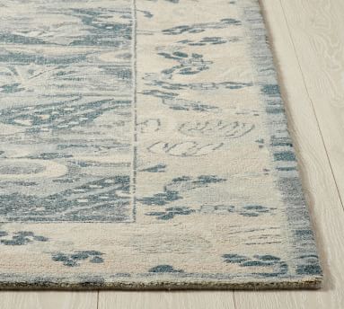 Jema Hand-Tufted Printed Wool Rug | Pottery Barn