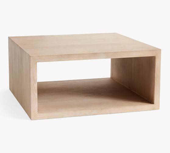 OPEN BOX: Folsom Large Square Coffee Table | Pottery Barn