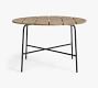 Tulum Acacia Round Outdoor Dining Table | Pottery Barn