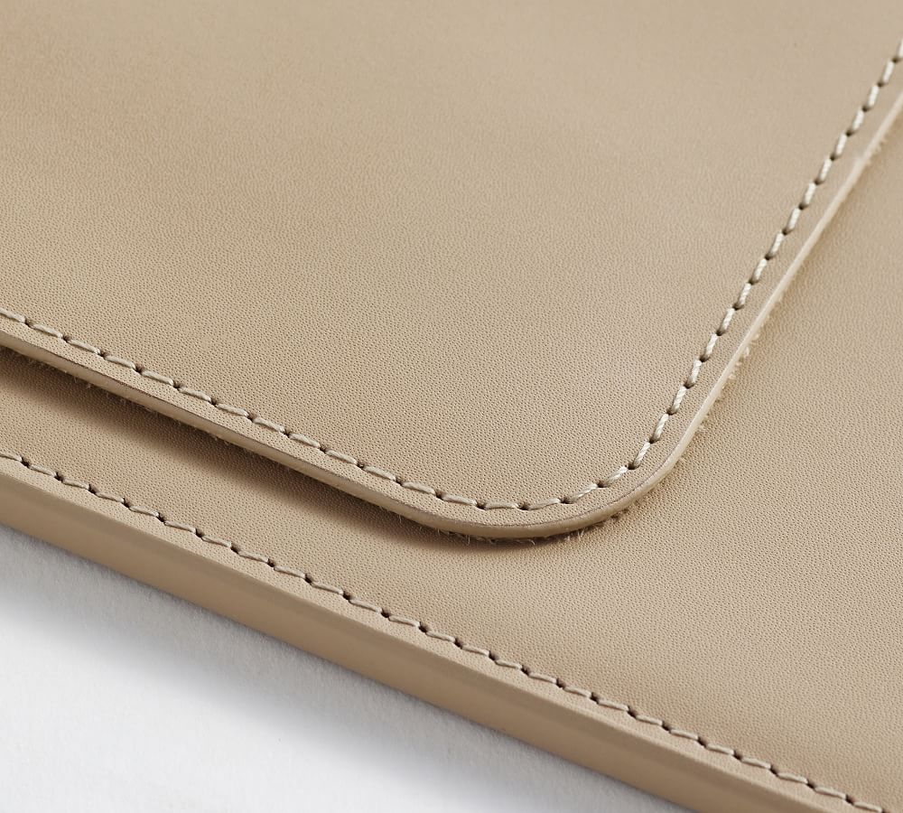 Classic Leather Laptop Case | Pottery Barn