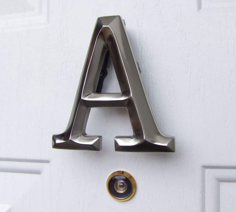 Monogram Door Knocker | Pottery Barn