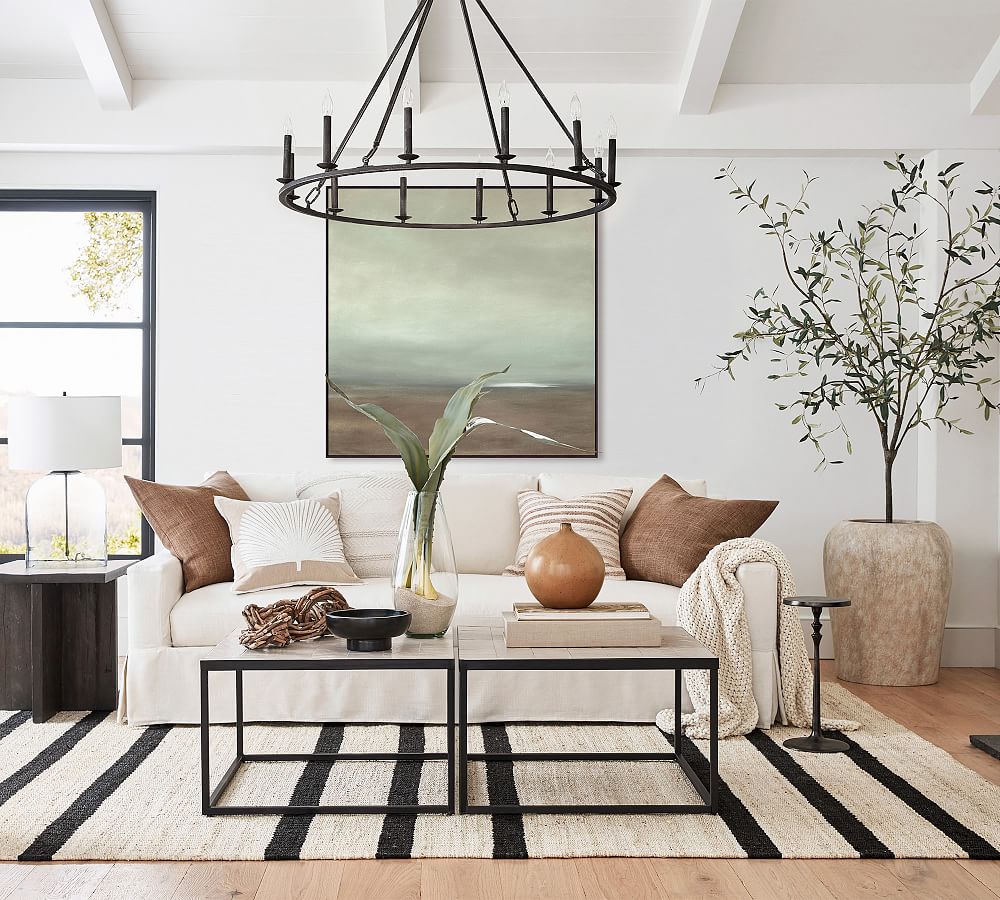 Floating Frame Horizon Shade Print | Pottery Barn