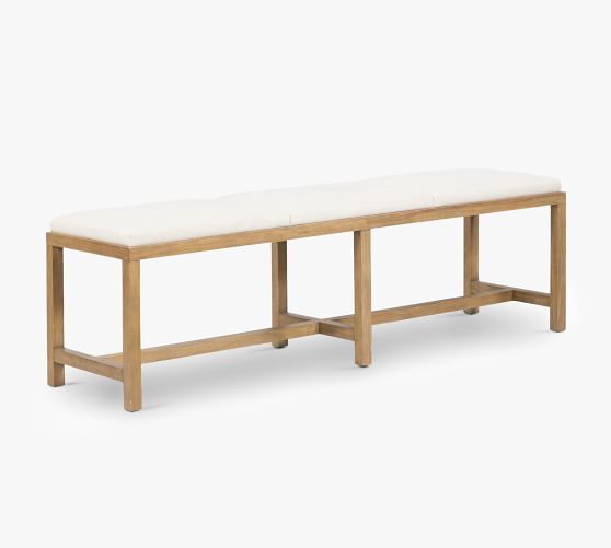 Calgary Upholstered Dining Bench | Pottery Barn