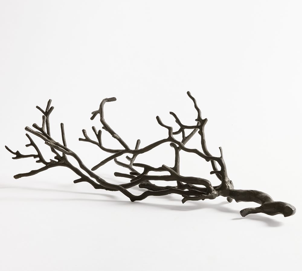 Handcrafted Cast Bronze Branch | Pottery Barn