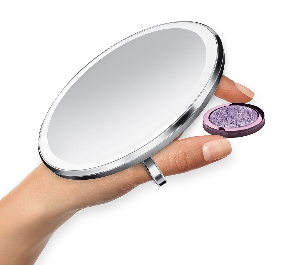 Simplehuman® Hand Held Sensor Makeup Mirror | Pottery Barn