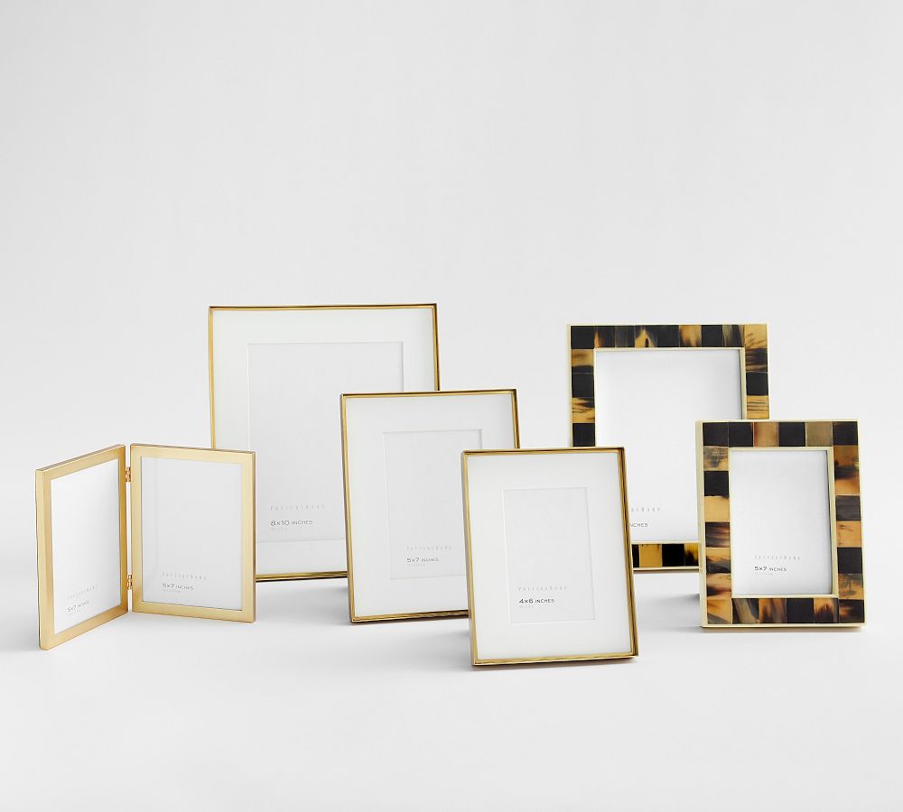 Horn and Brass Assorted Frames | Pottery Barn
