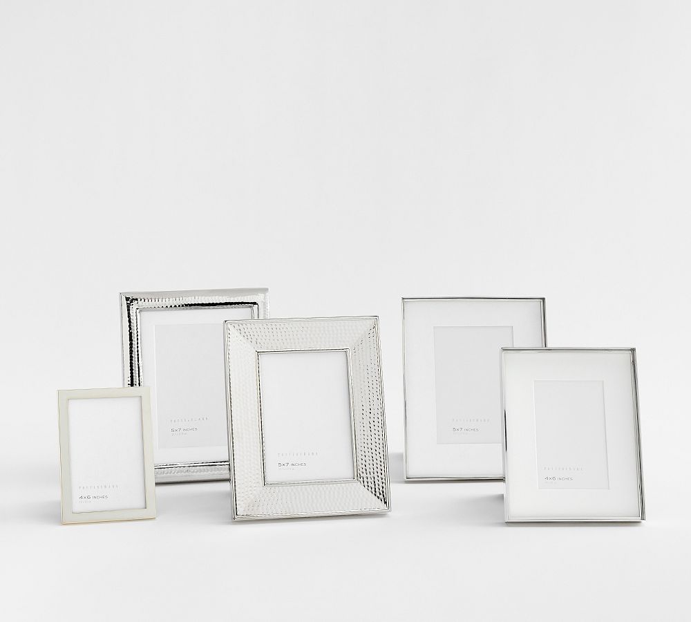 Silver Hammered Assorted Frames | Pottery Barn