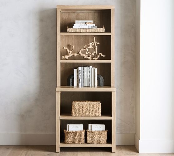Modern Farmhouse 34’' Shelf with Cabinet | Pottery Barn