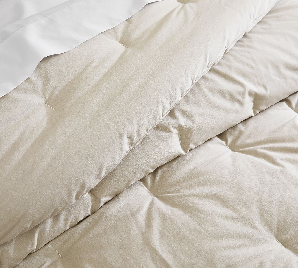 3-Piece Silas Solid Comforter & Shams Set | Pottery Barn