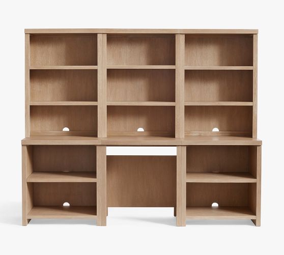 Modern Farmhouse 102" Hutch and Workstation | Pottery Barn