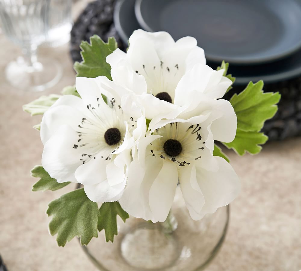 Faux Anemone Clippings Bundle | Pottery Barn