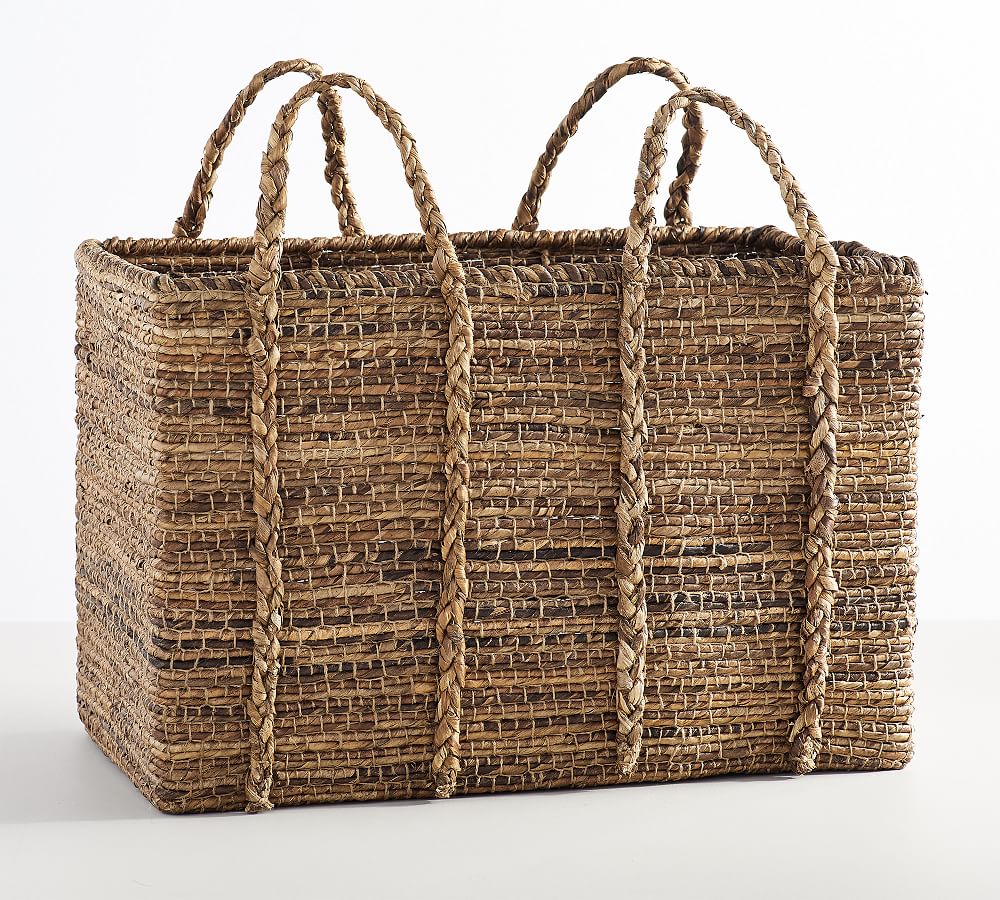 Wynne Handwoven Rectangular Baskets | Pottery Barn