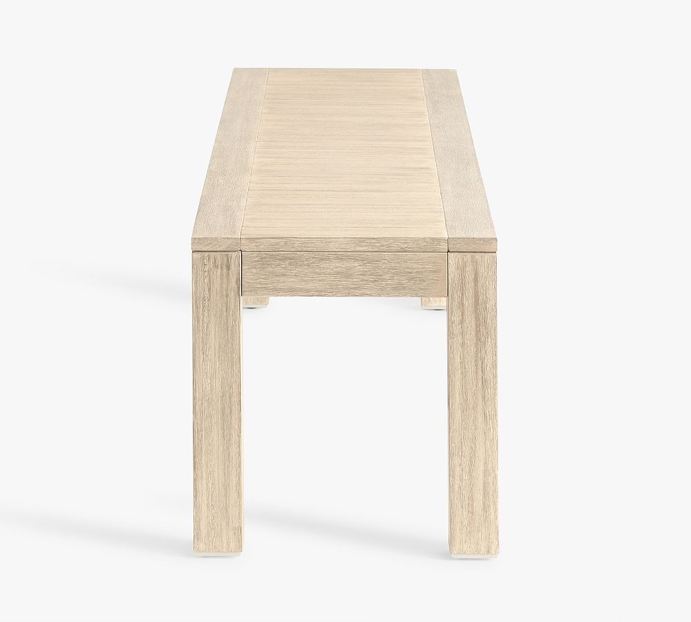 Indio Eucalyptus 73" Outdoor Dining Bench | Pottery Barn