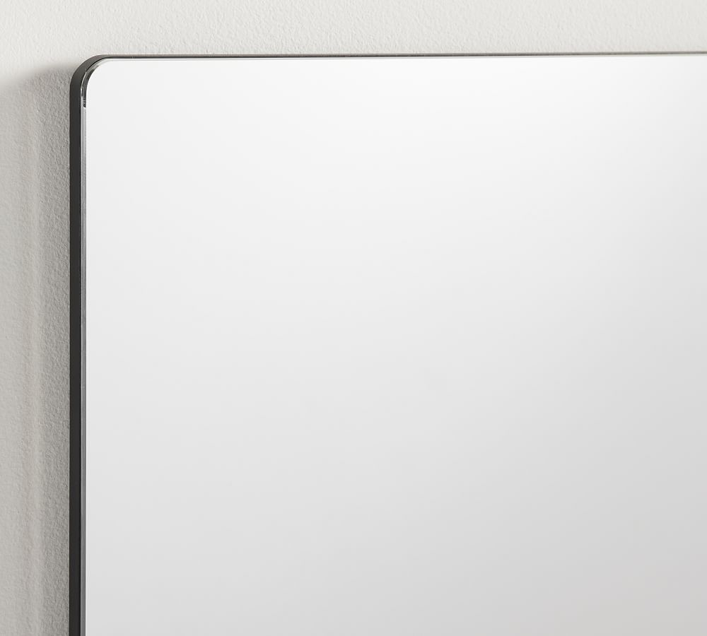 Rienne Frameless Square Wall Mirror | Pottery Barn