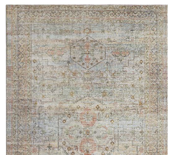 Lorre Handwoven Jute Chenille Rug | Pottery Barn