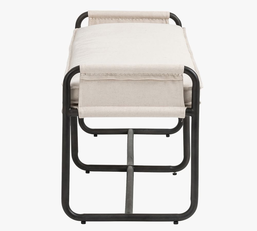 Cheswick Linen Bench | Pottery Barn