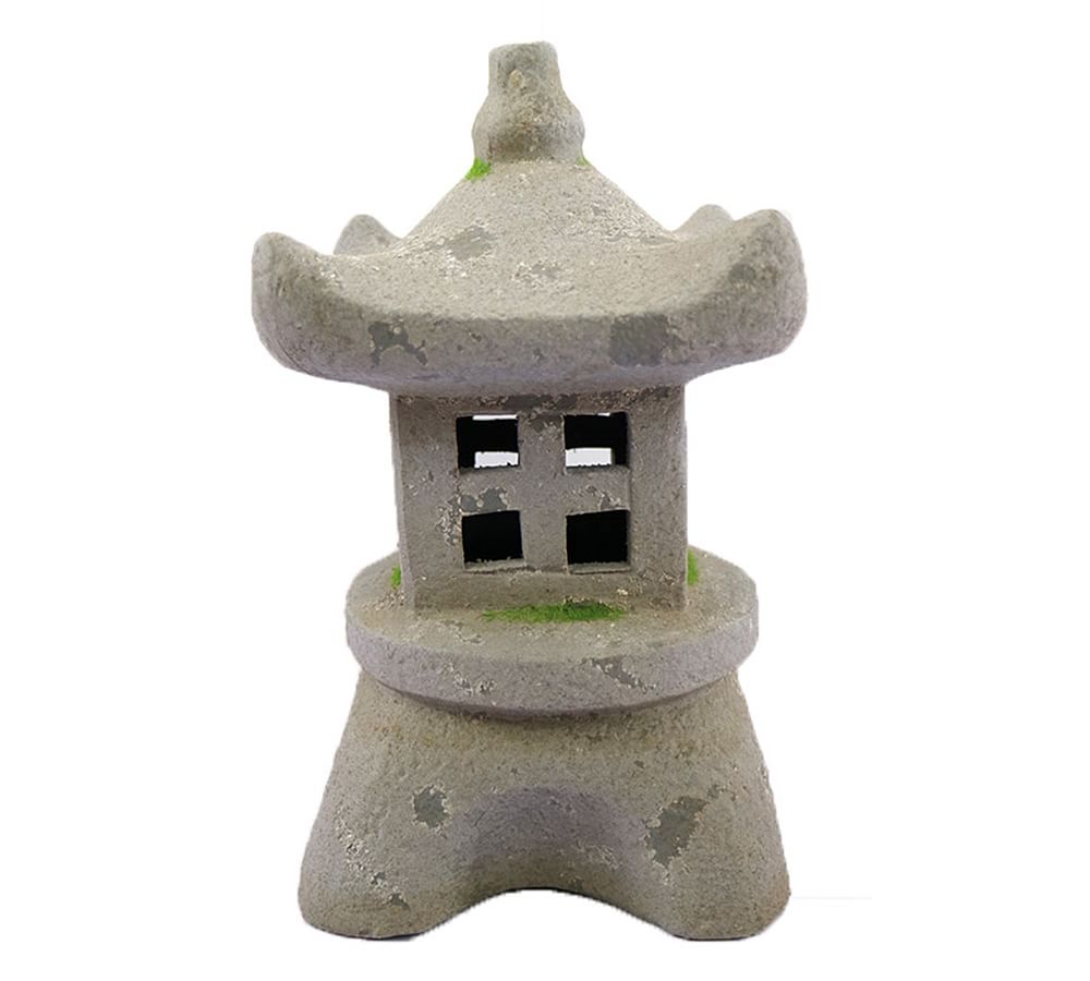 Clay Lighthouse Garden Object | Pottery Barn