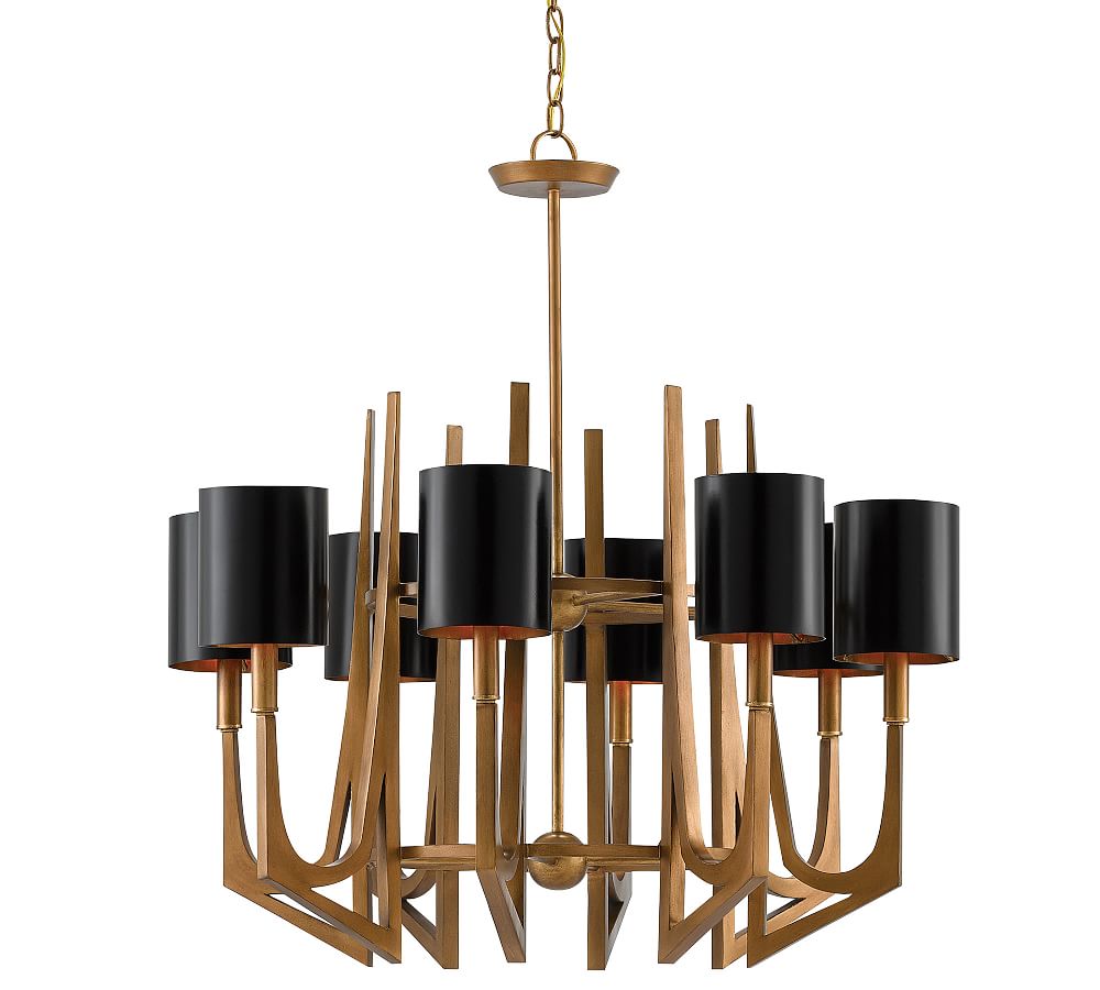 Starin Iron Chandelier | Pottery Barn