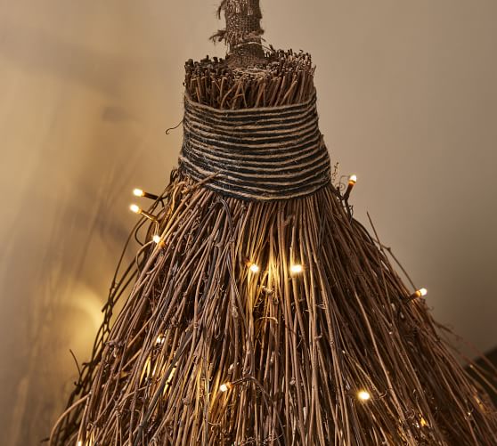 Lit Broom | Pottery Barn