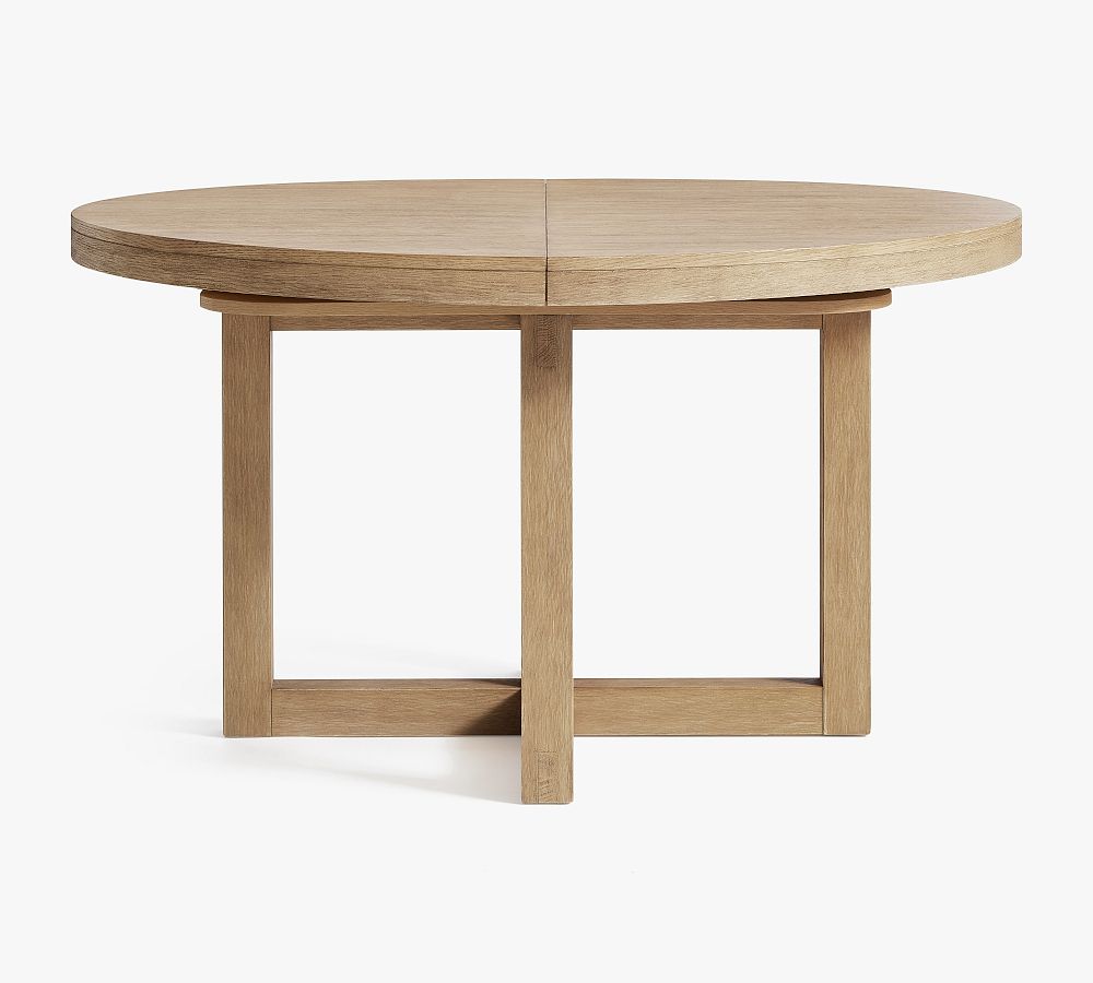 Portola Round Pedestal Extending Dining Table | Pottery Barn