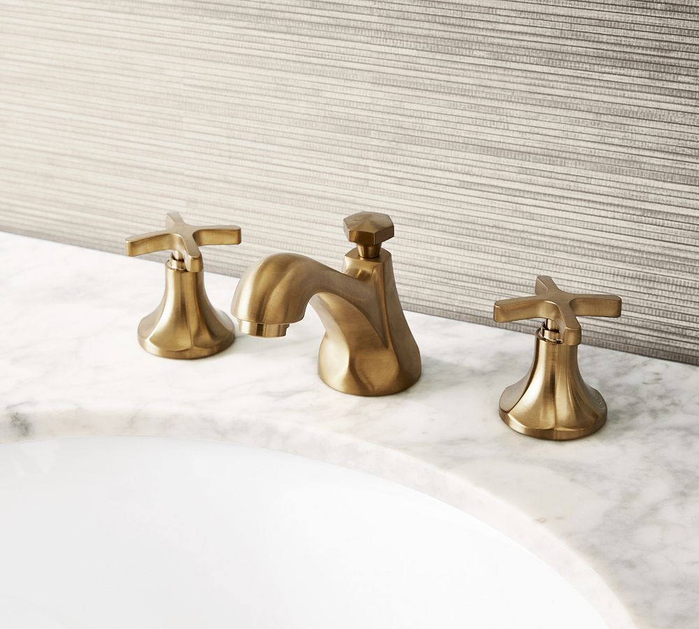 Ryan Cross Handle Bathroom Sink Faucet | Pottery Barn