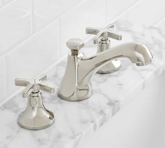 Ryan Cross Handle Bathroom Sink Faucet | Pottery Barn