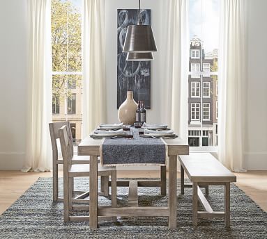 Reed Dining Bench | Pottery Barn