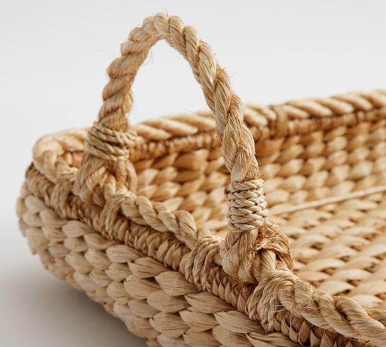 Handwoven Twisted Seagrass Tray | Pottery Barn