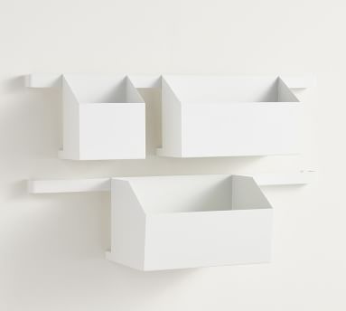 Temple Street Indoor/Outdoor Modular Organizing Bins | Pottery Barn