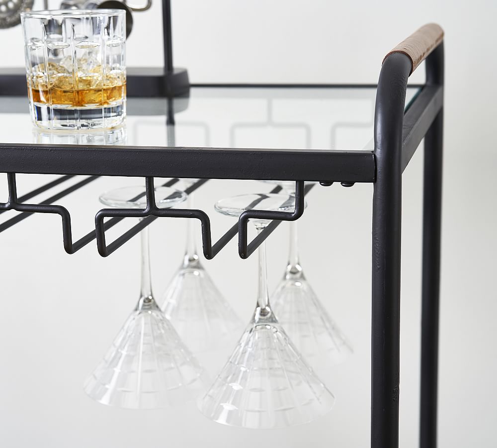 Hugo Metal Bar Console | Pottery Barn