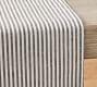Wheaton Striped Linen/Cotton Table Runner | Pottery Barn