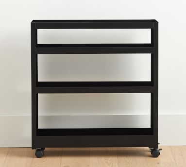 Temple Street Slim Rolling Cart | Pottery Barn