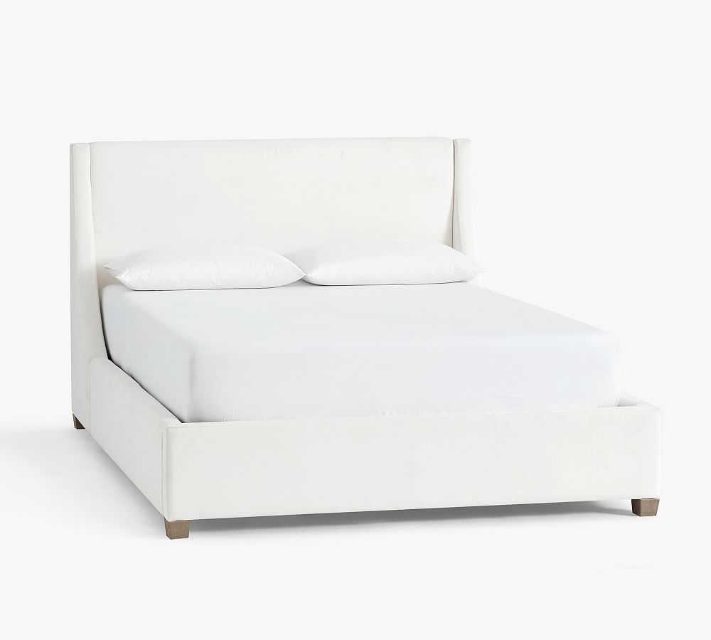 York Upholstered Platform Bed | Pottery Barn