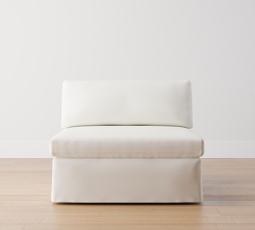 Build Your Own Dream Square Wide Arm Slipcovered Sectional | Pottery Barn