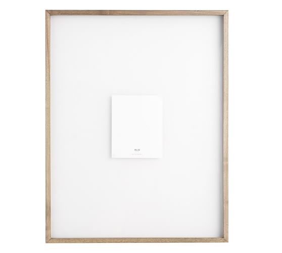 Floating Wood Gallery Frames | Pottery Barn