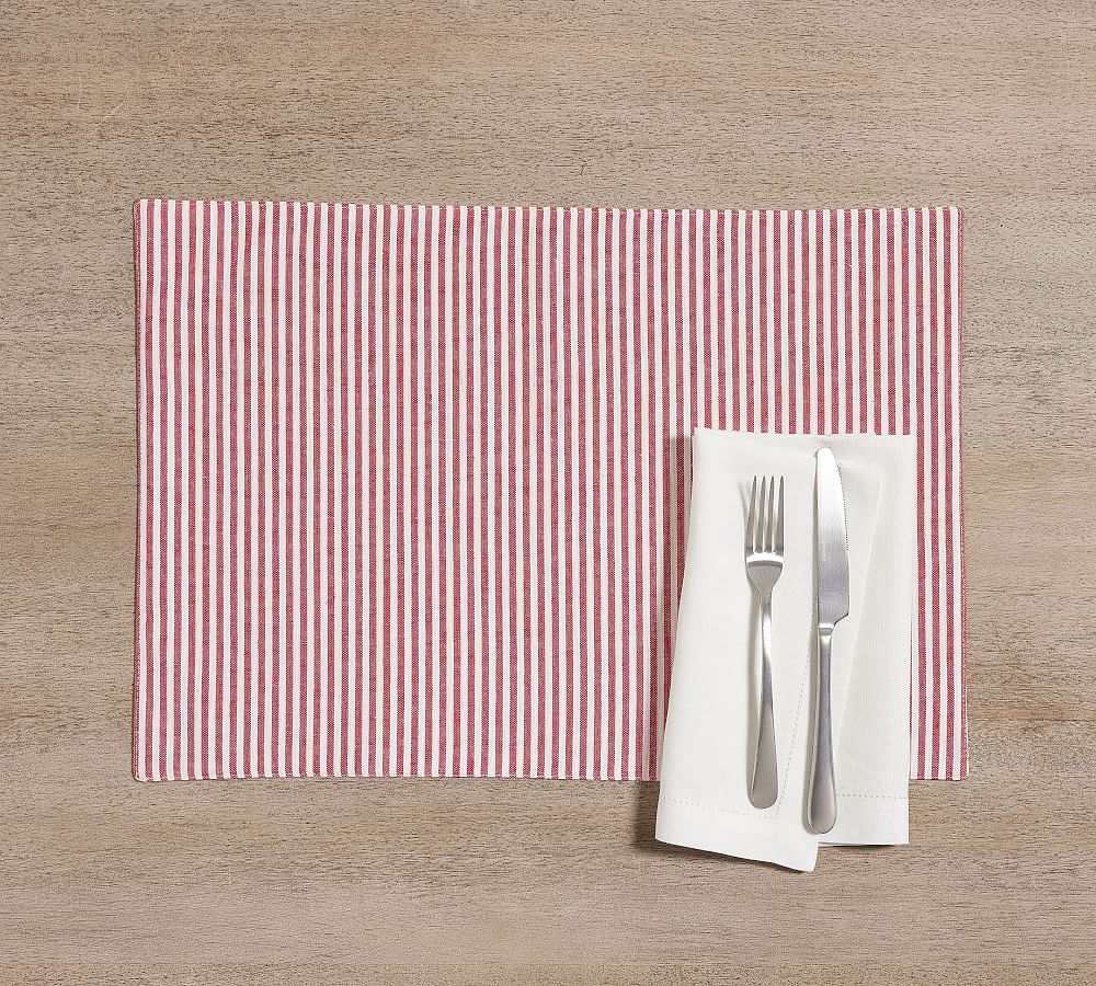 Wheaton Stripe Placemat | Pottery Barn