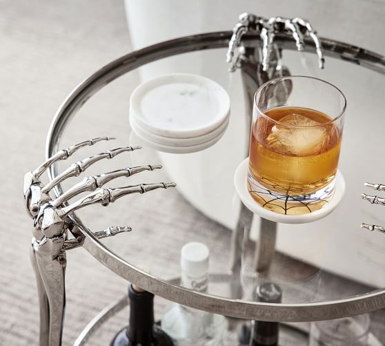 Skeleton Bar Cart | Pottery Barn