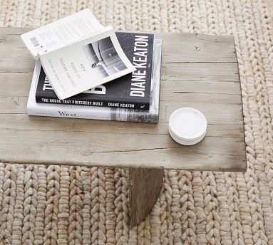 Pismo Reclaimed Wood Rectangular Coffee Table | Pottery Barn