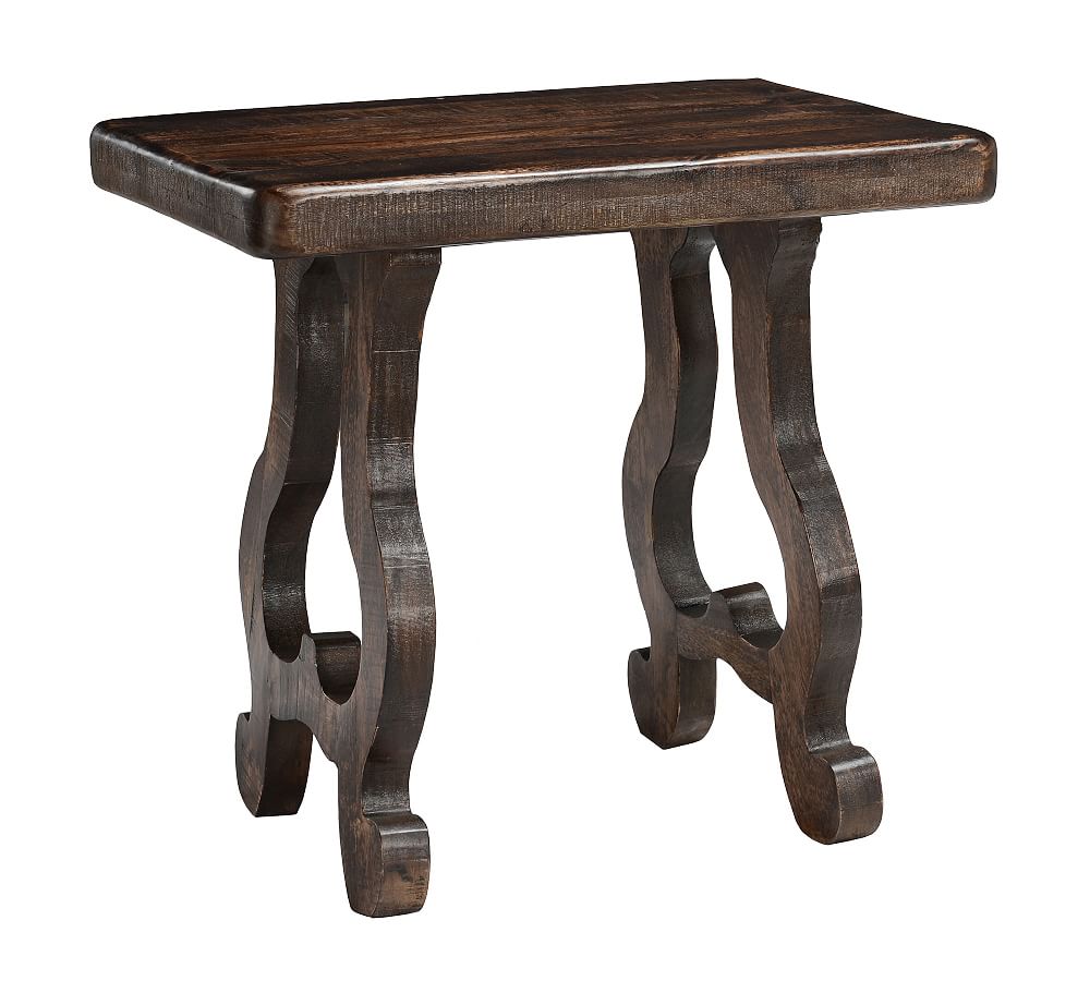 Madison Reclaimed Wood End Table | Pottery Barn