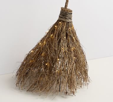 Lit Broom | Pottery Barn