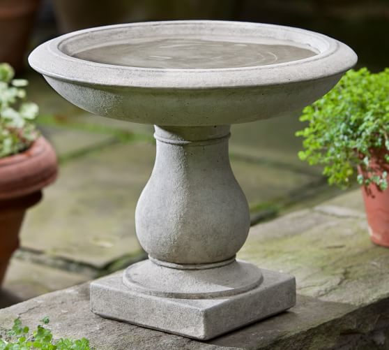 Concrete Bird Bath Tops